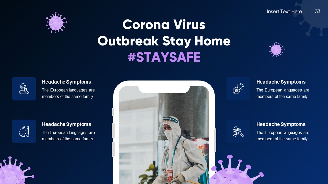 Virus Covid-19 Powerpoint Presentation Template Fully Animated by ...