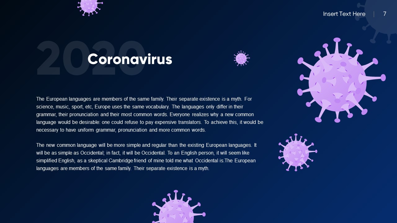 Virus Covid-19 Powerpoint Presentation Template Fully Animated by ...
