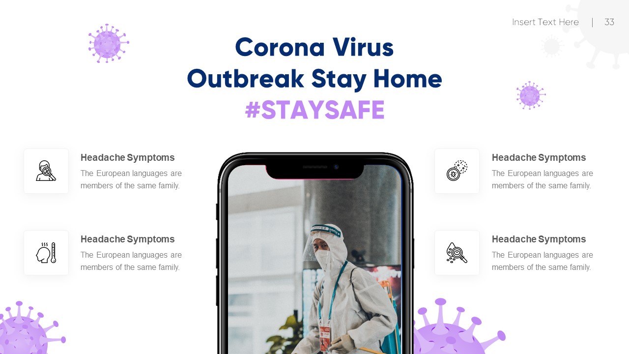 Virus Covid-19 Powerpoint Presentation Template Fully Animated by ...