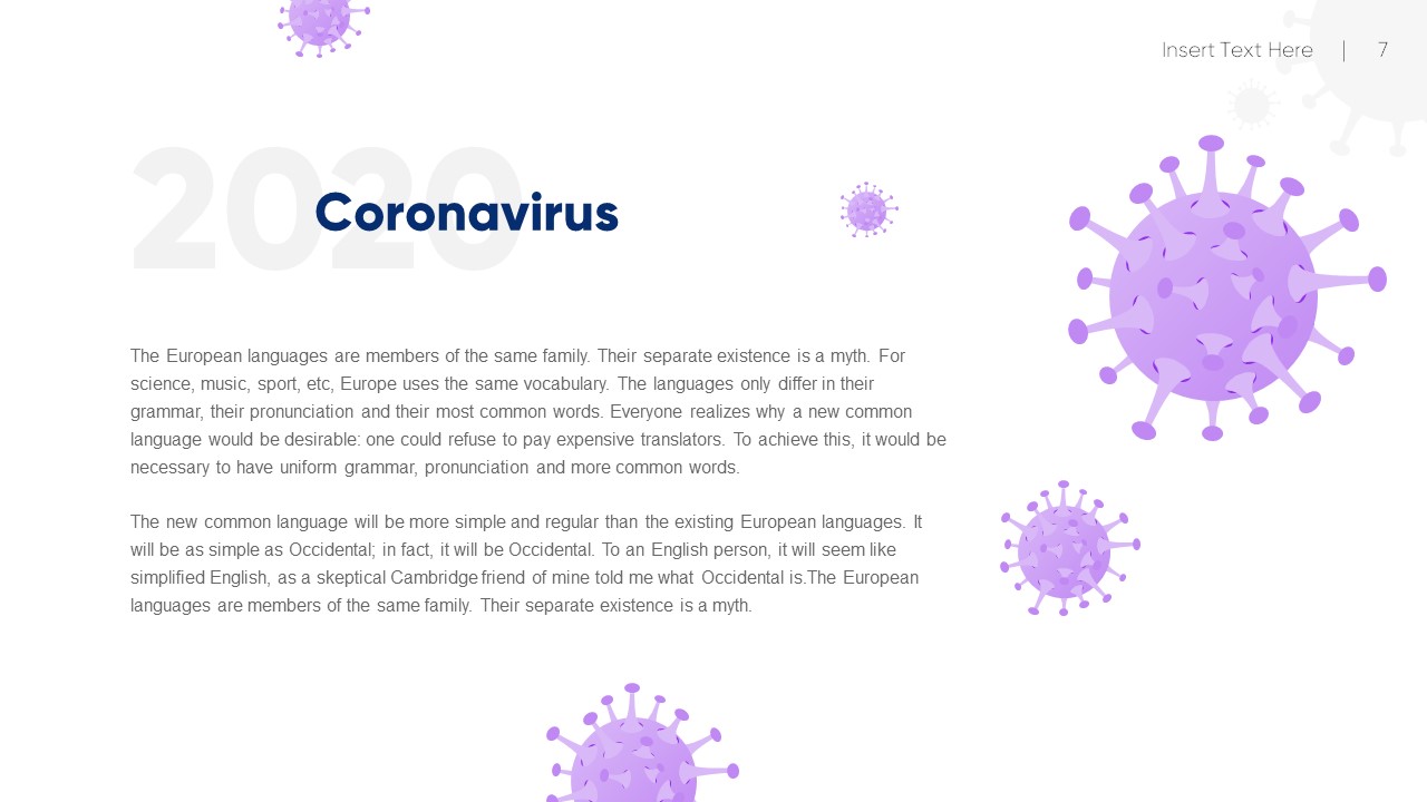 Virus Covid-19 Powerpoint Presentation Template Fully Animated by ...