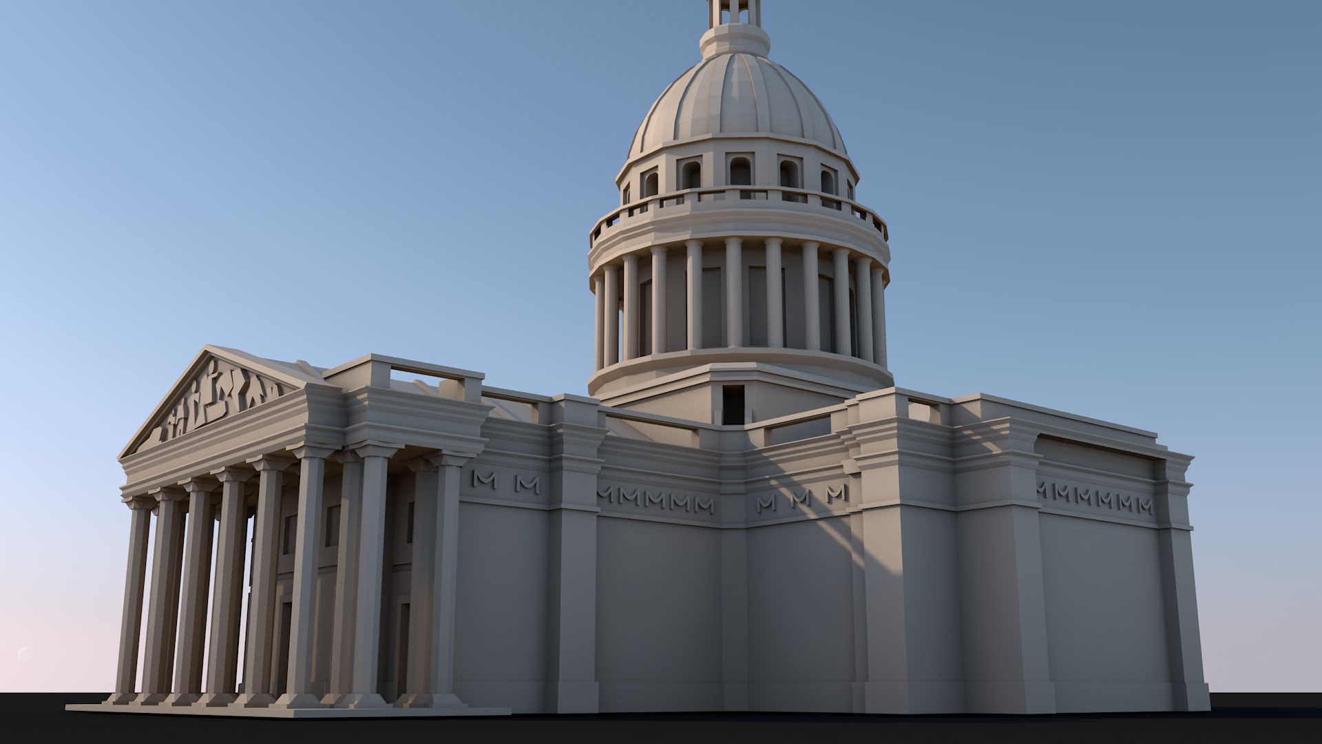 5 Famous Landmark France Sightseeing 3D Print Low Poly by multimedia4d