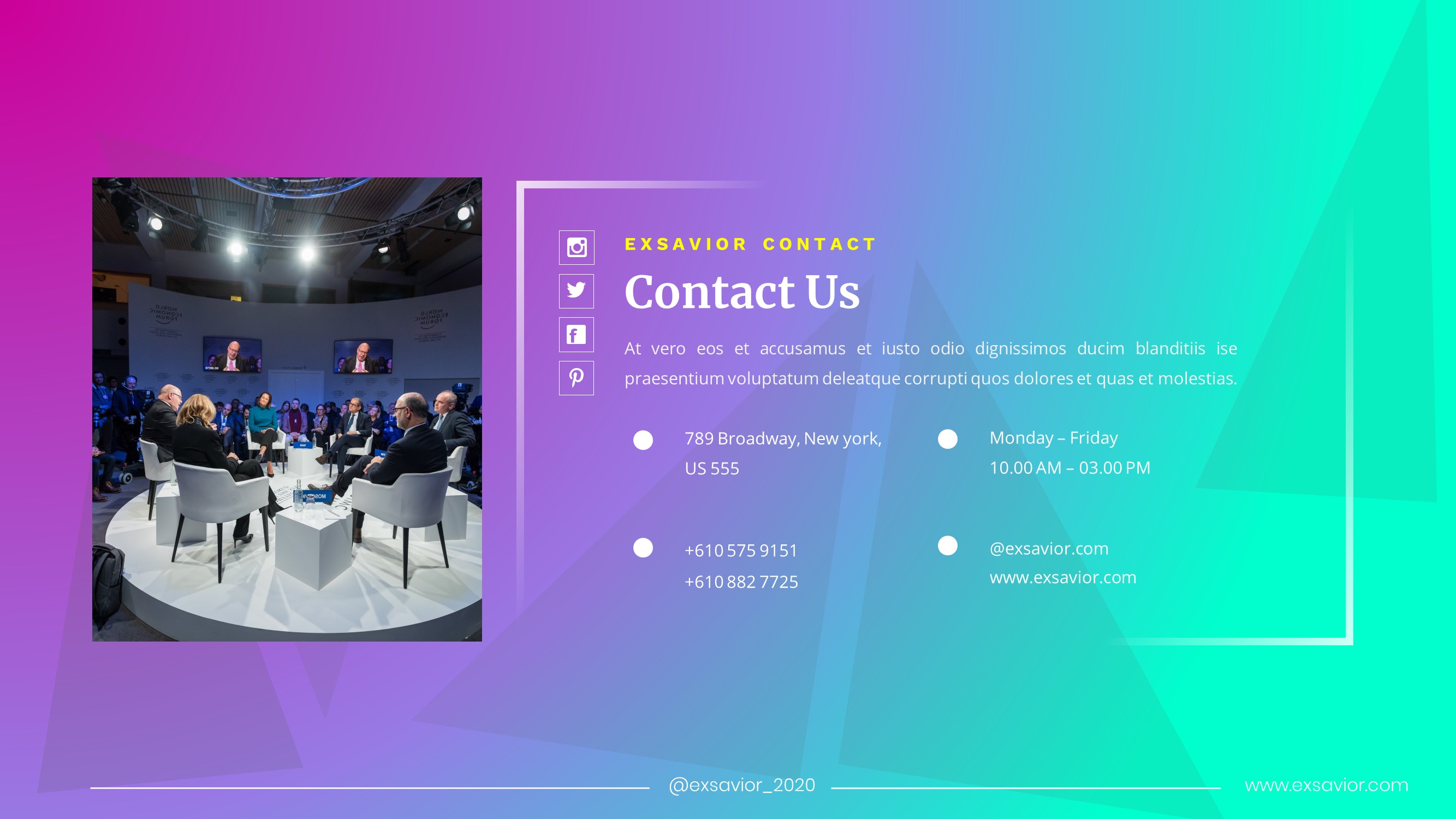 Exsavior - Gaming PowerPoint Template, Presentation Templates ...