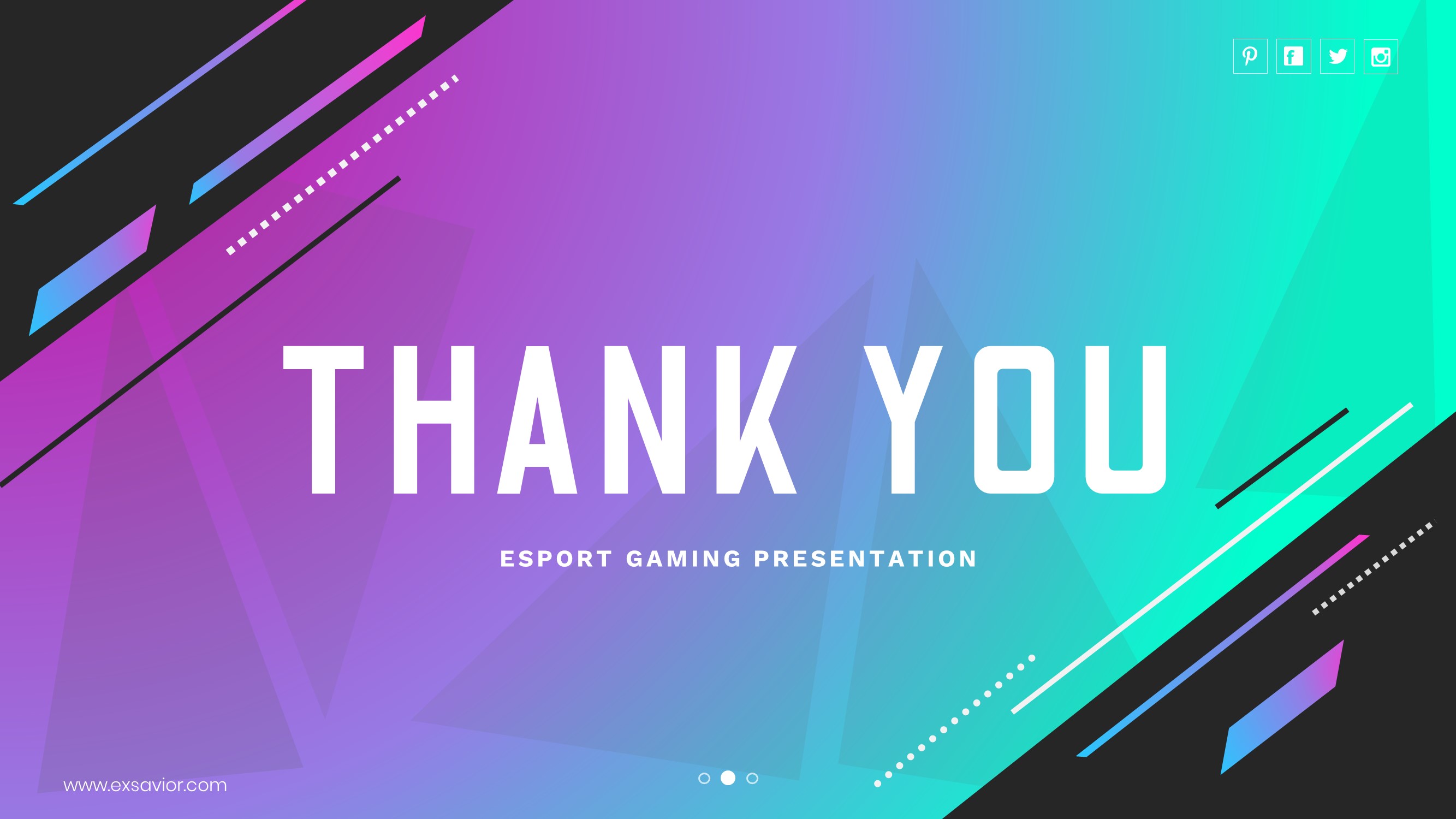 Exsavior - Gaming PowerPoint Template, Presentation Templates ...