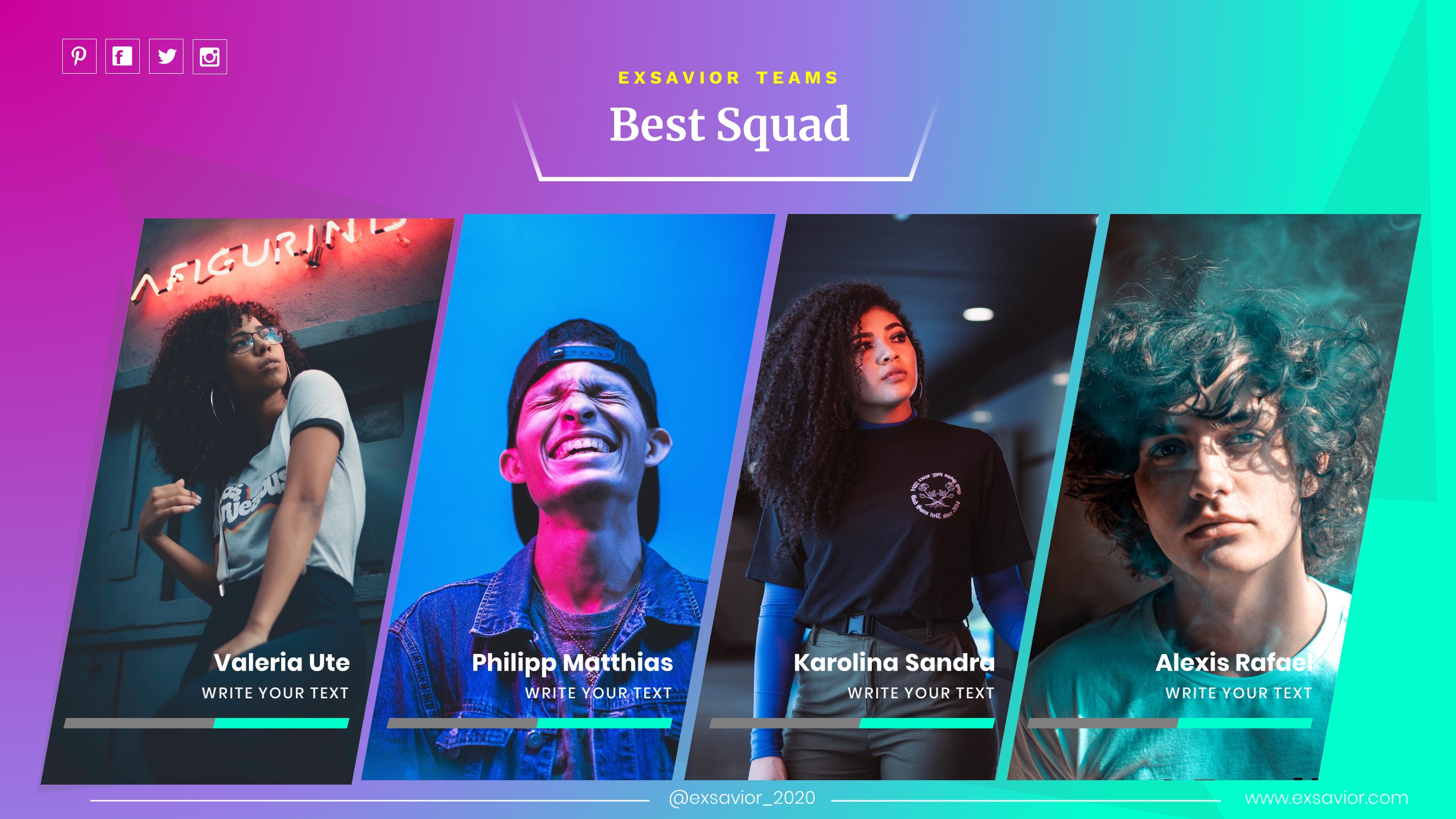 Exsavior - Gaming Googleslide Template, Presentation Templates ...