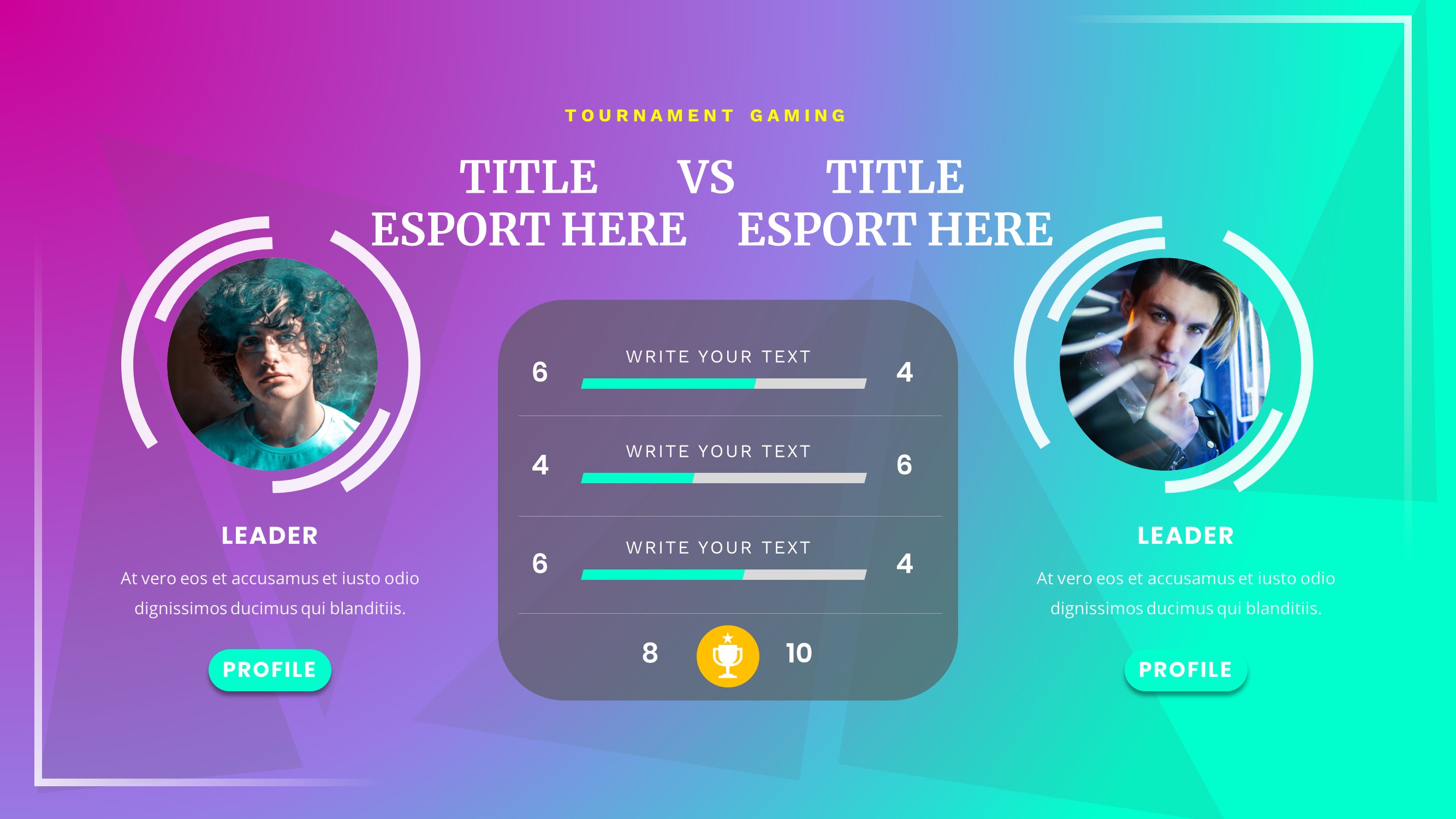 Exsavior - Gaming Googleslide Template, Presentation Templates ...