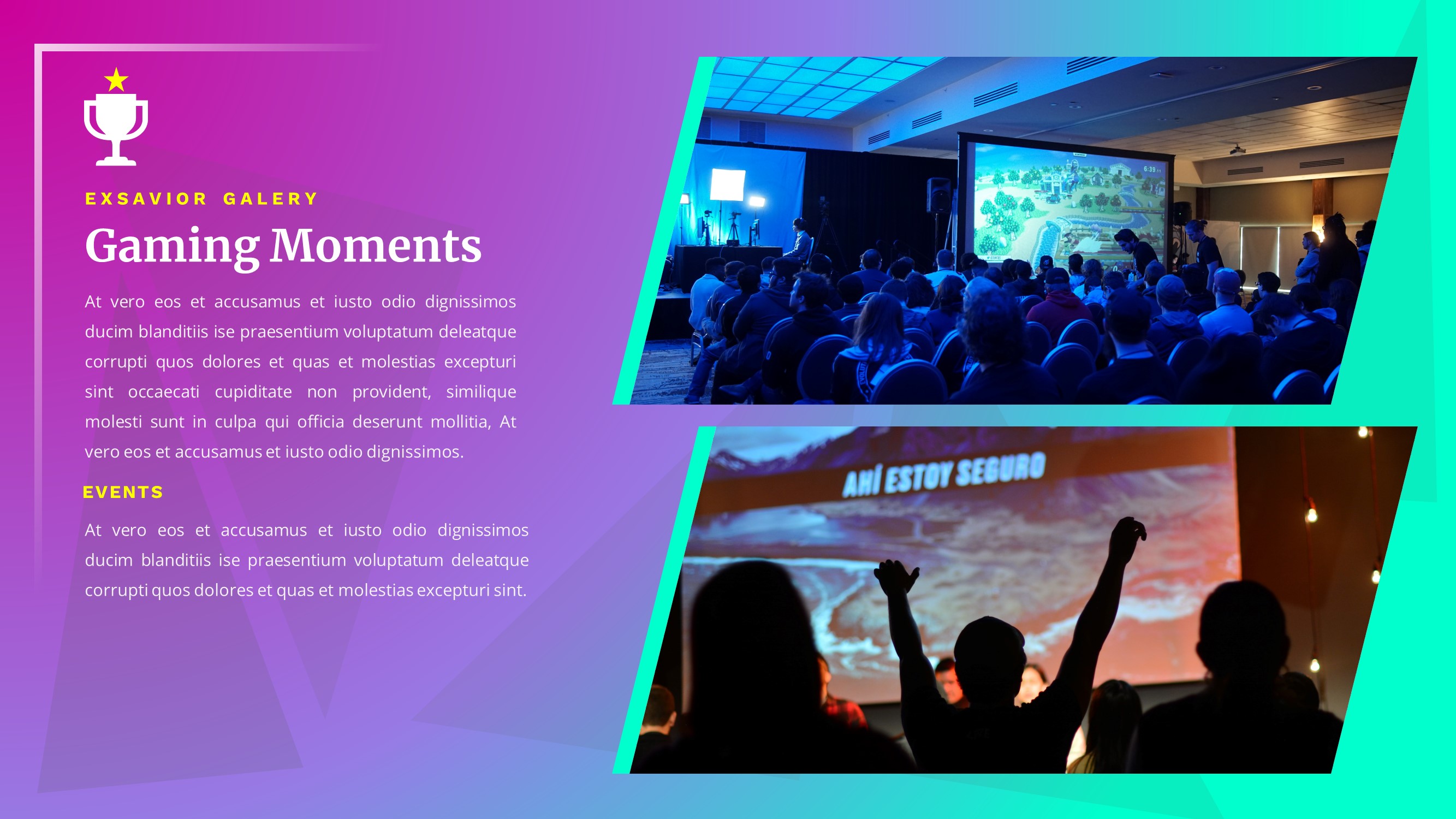 Exsavior - Gaming Googleslide Template, Presentation Templates ...