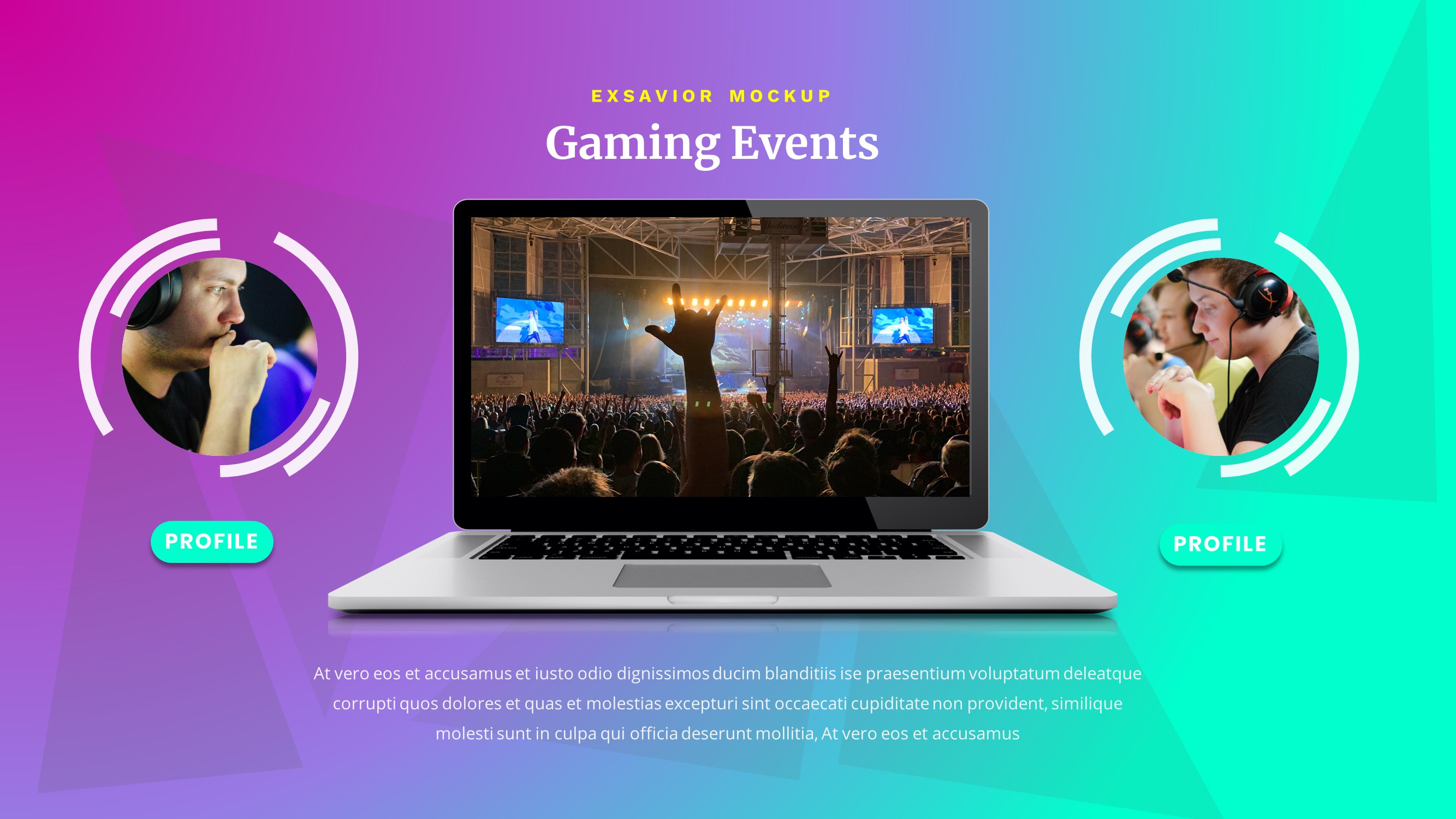 Exsavior - Gaming Googleslide Template, Presentation Templates ...