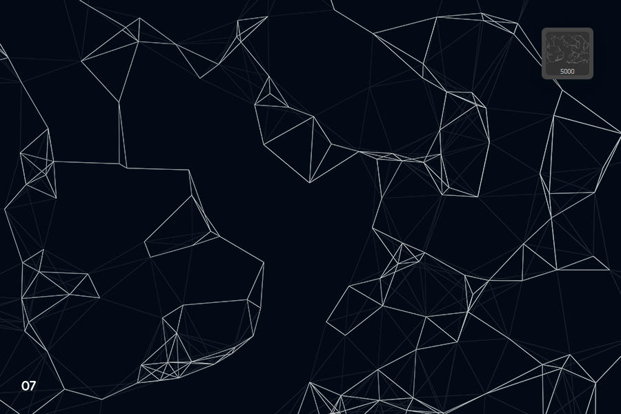 Polygon Mesh Photoshop Brushes, Add-ons | GraphicRiver