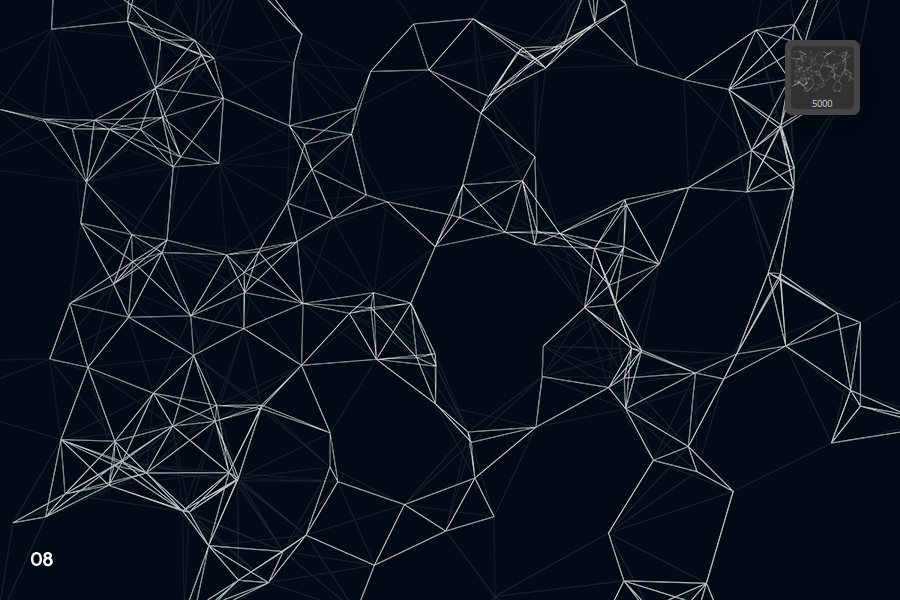 Polygon Mesh Photoshop Brushes, Add-ons | GraphicRiver