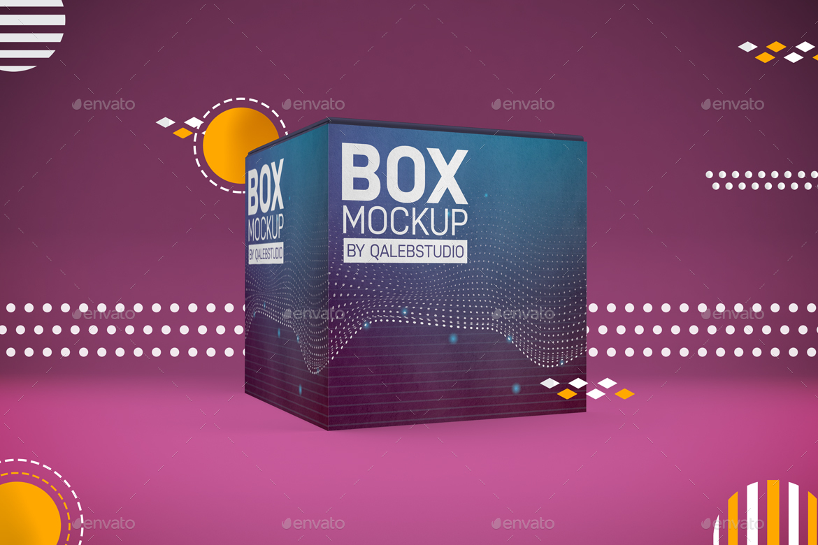 Abstract Box Mockup, Graphics | GraphicRiver
