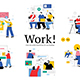 Work Graphics Illustration Set, Vectors | GraphicRiver