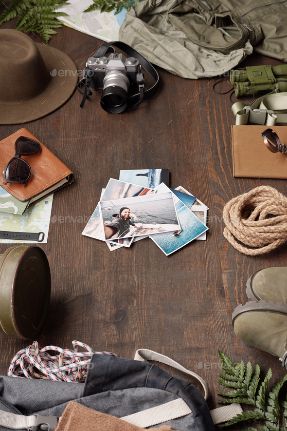 Collecting photos of adventures Stock Photo by Pressmaster | PhotoDune