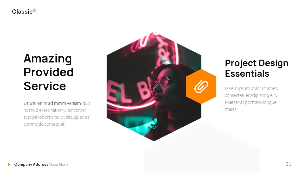 Classic Modern Powerpoint Presentation Template Fully Animated by ...