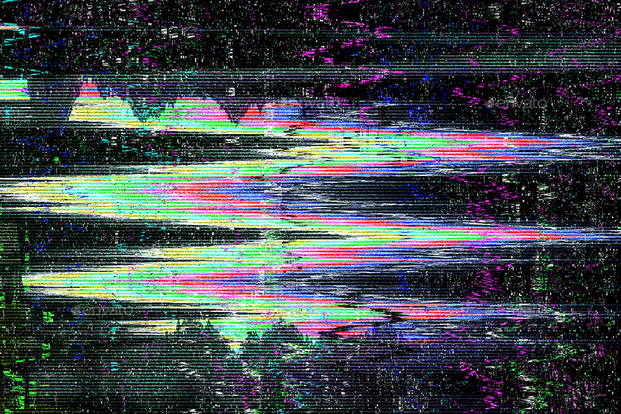 Glitch Noise Digital Glitches Backgrounds, Graphics | GraphicRiver