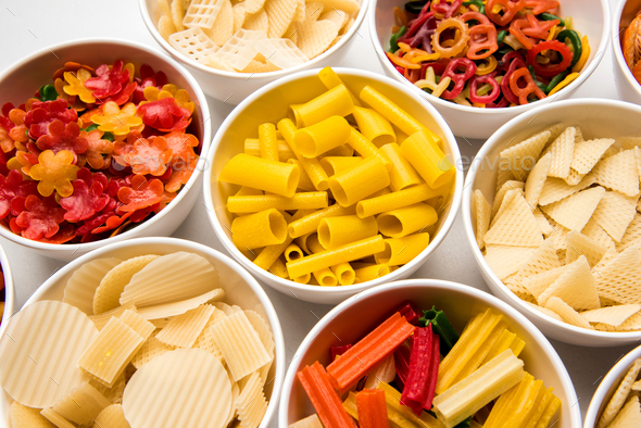 Raw Snack Pellets Stock Photo by stockimagefactory | PhotoDune