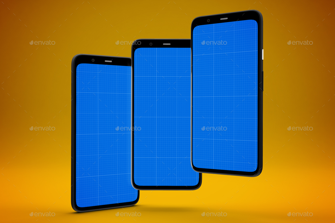 Pixel 4 mockup, Graphics | GraphicRiver