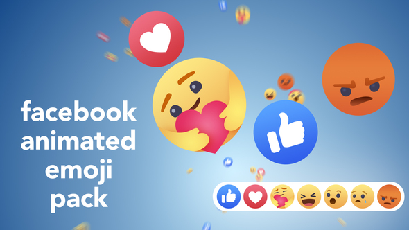 Facebook Emoji Pack, Motion Graphics | VideoHive