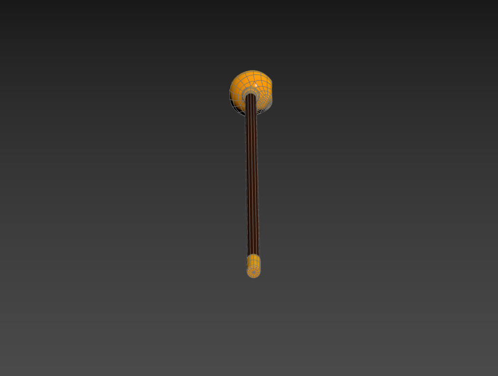 Skull Walking Stick by BariaCG | 3DOcean