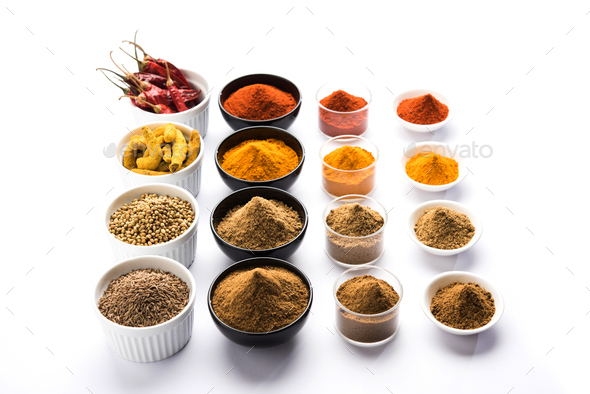 Four Spices Stock Photo by stockimagefactory | PhotoDune