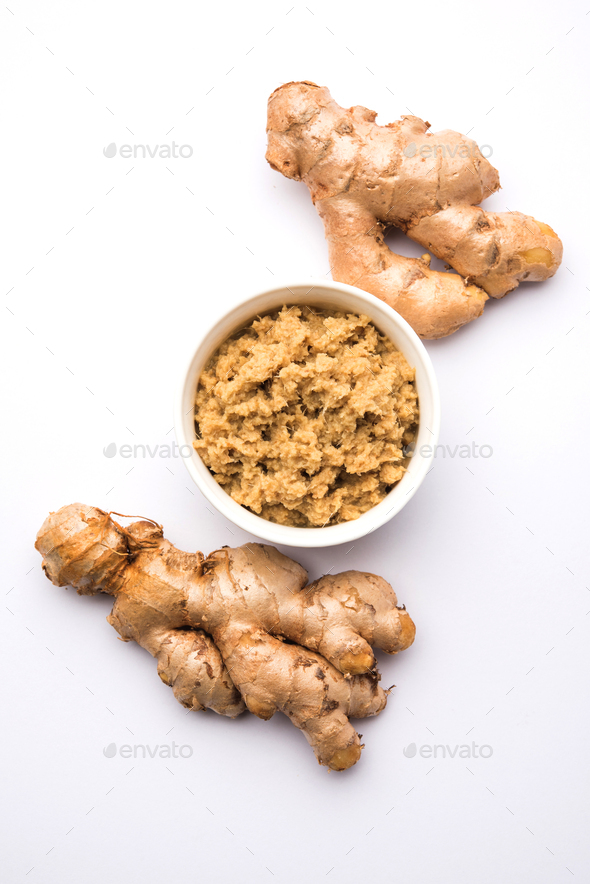 Ginger Paste / Ginger Puree Stock Photo by stockimagefactory | PhotoDune