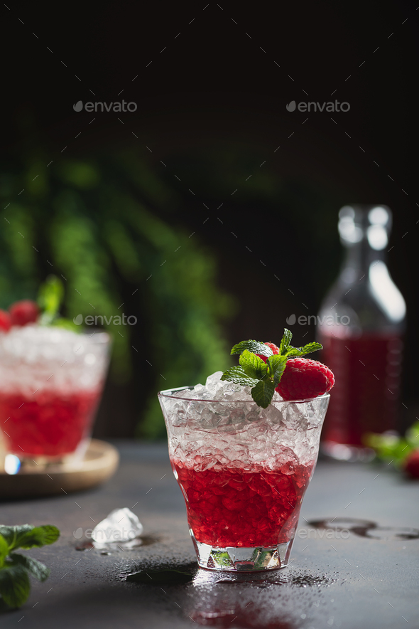 Gradient red cocktail Stock Photo by OxanaDenezhkina | PhotoDune