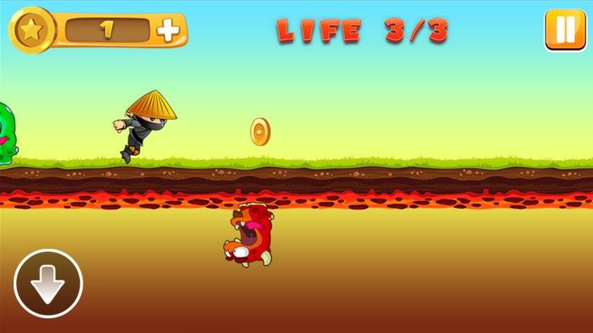 Ninja Run On Two Worlds (CAPX and HTML5) by Pro_Gaming | CodeCanyon