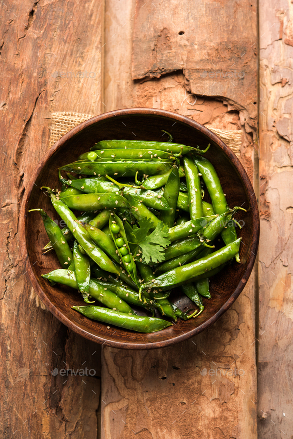Spicy Green Peas Fry Stock Photo by stockimagefactory | PhotoDune