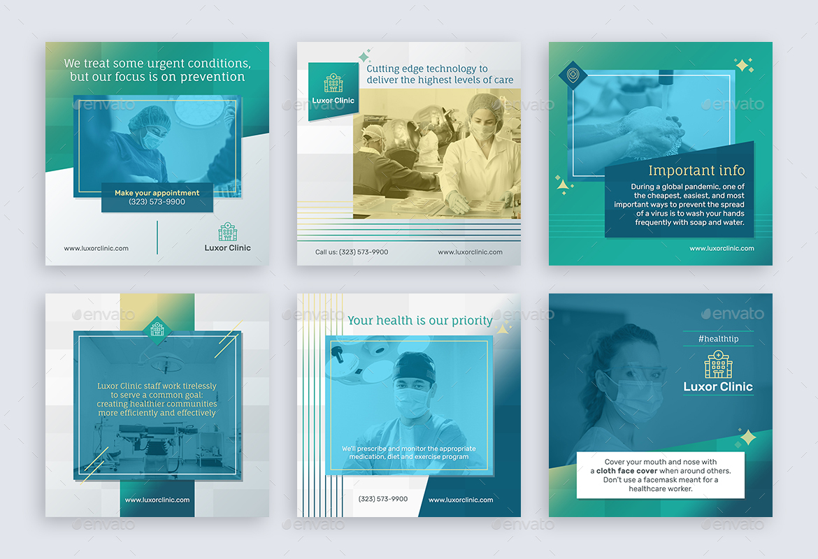 Health Banners, Web Elements | GraphicRiver