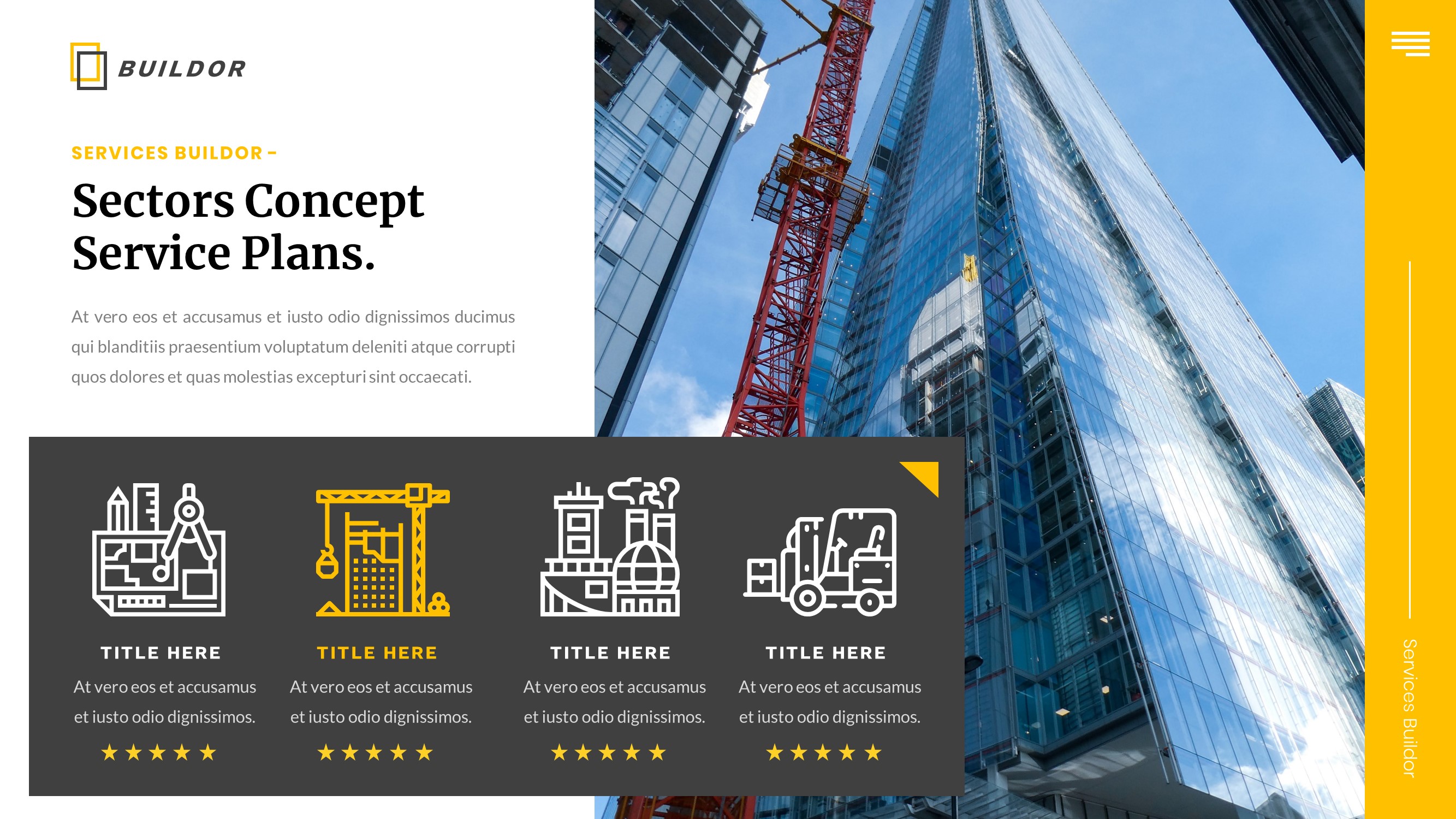 Buildor - Contruction Industrial PowerPoint Template, Presentation ...