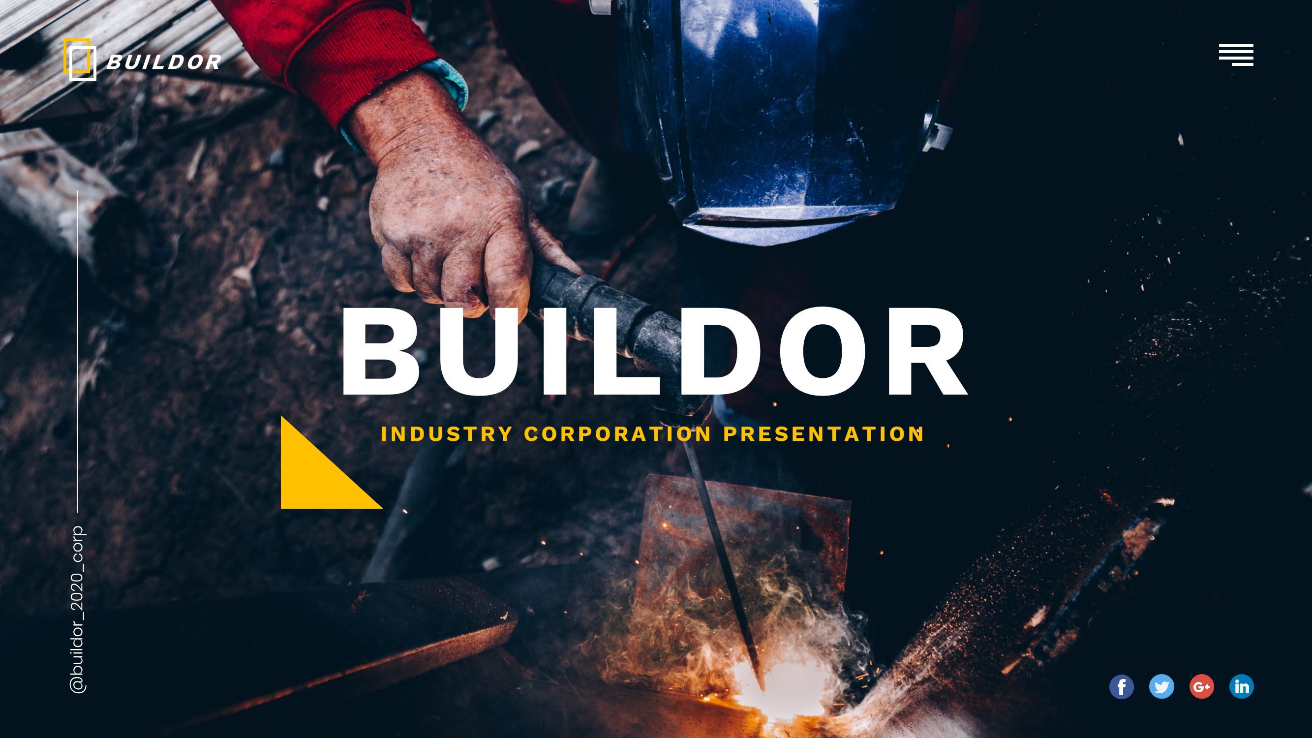 Buildor - Contruction Industrial Googleslide Template, Presentation ...