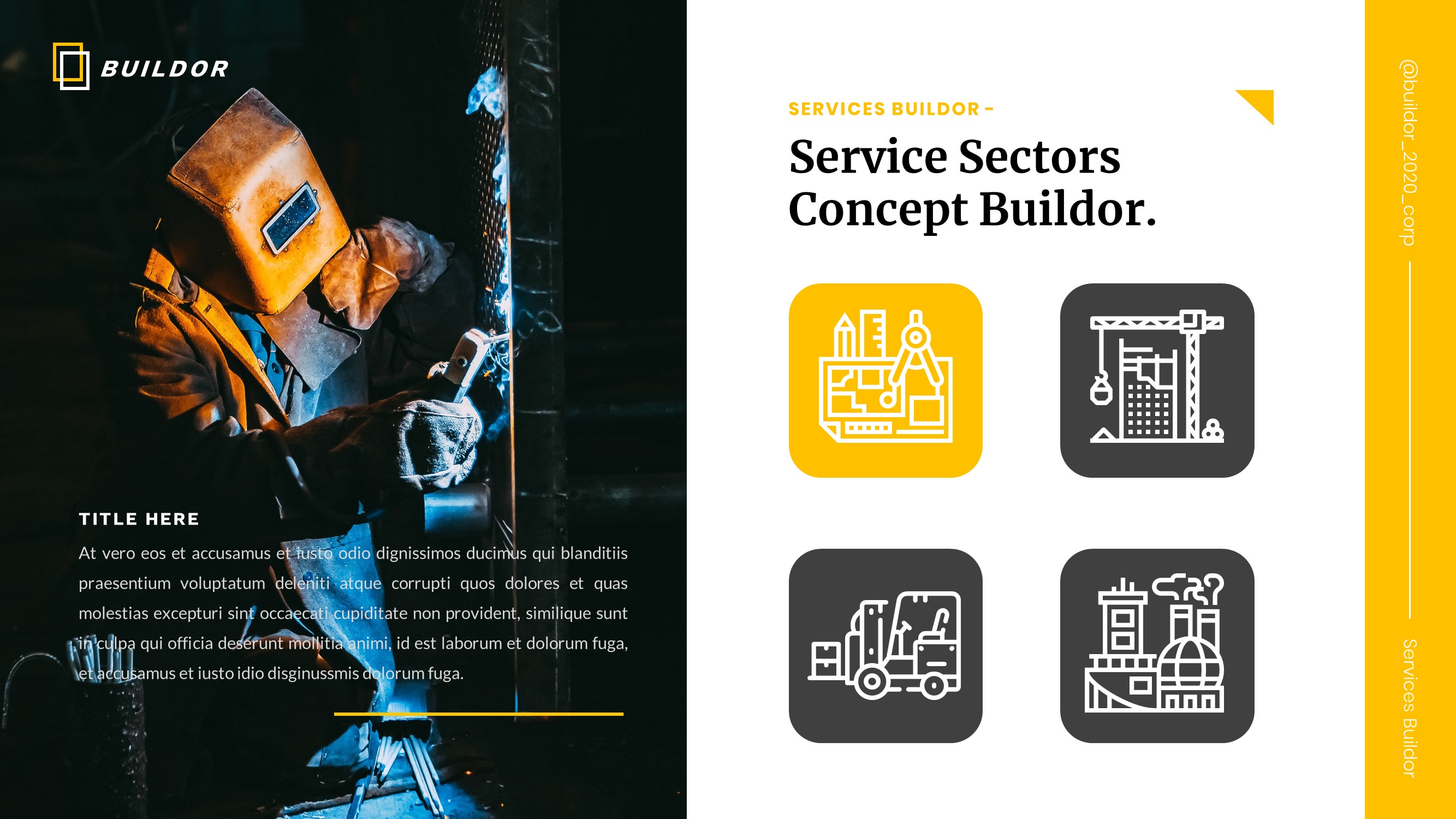 Buildor - Contruction Industrial Googleslide Template, Presentation ...