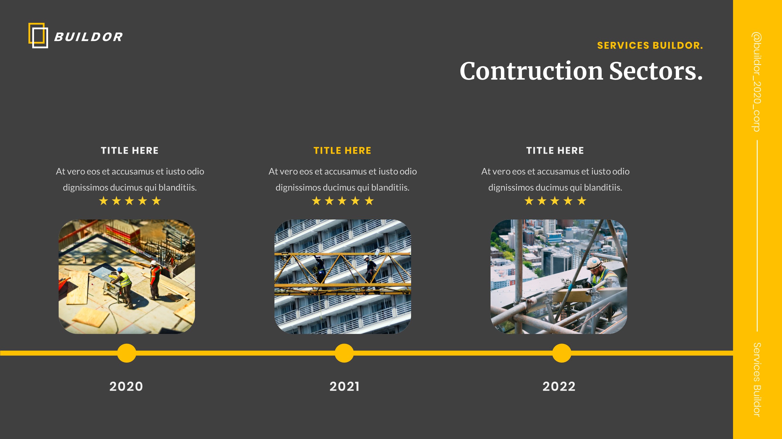 Buildor - Contruction Industrial Googleslide Template, Presentation ...