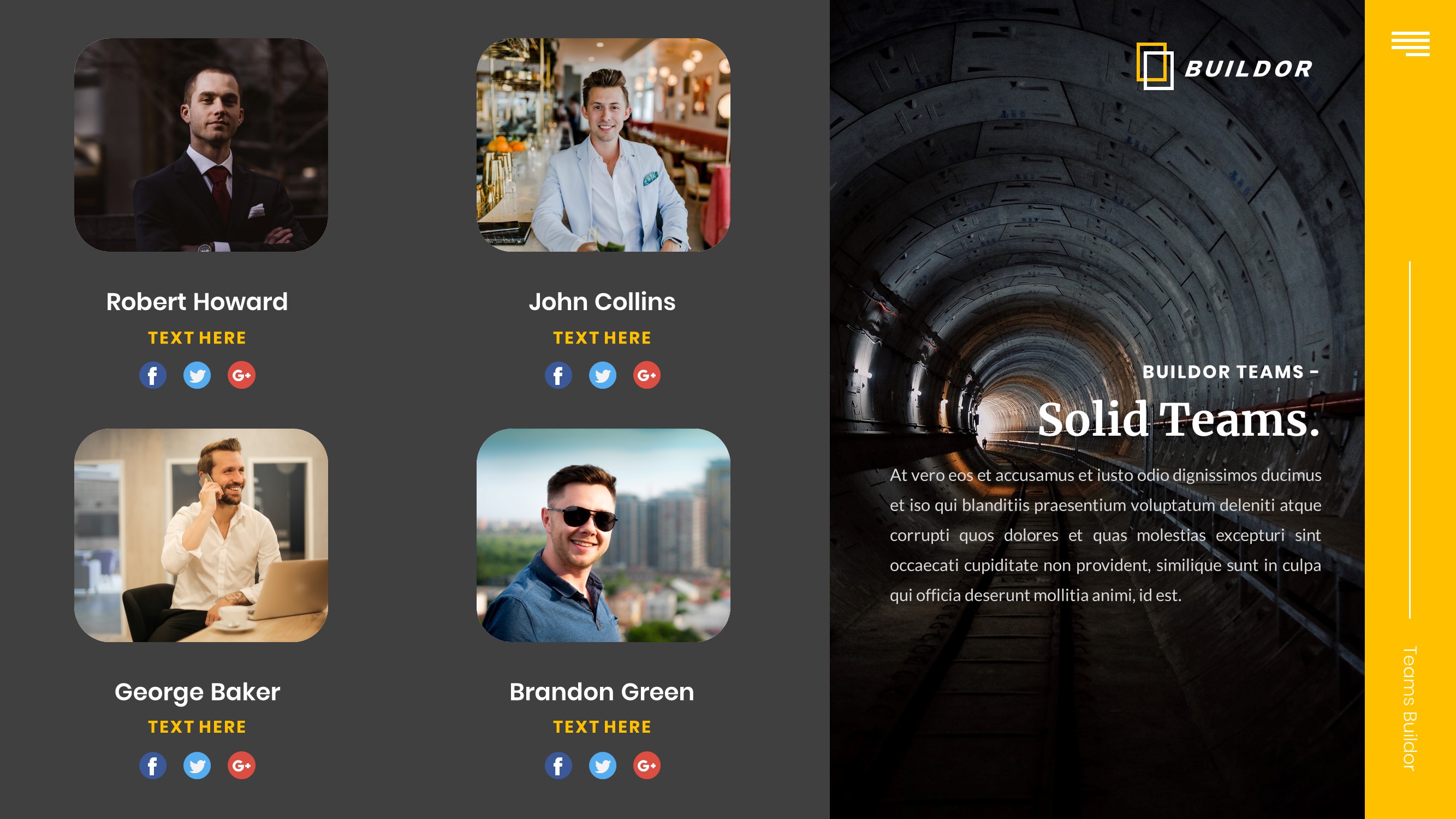 Buildor - Contruction Industrial Googleslide Template, Presentation ...