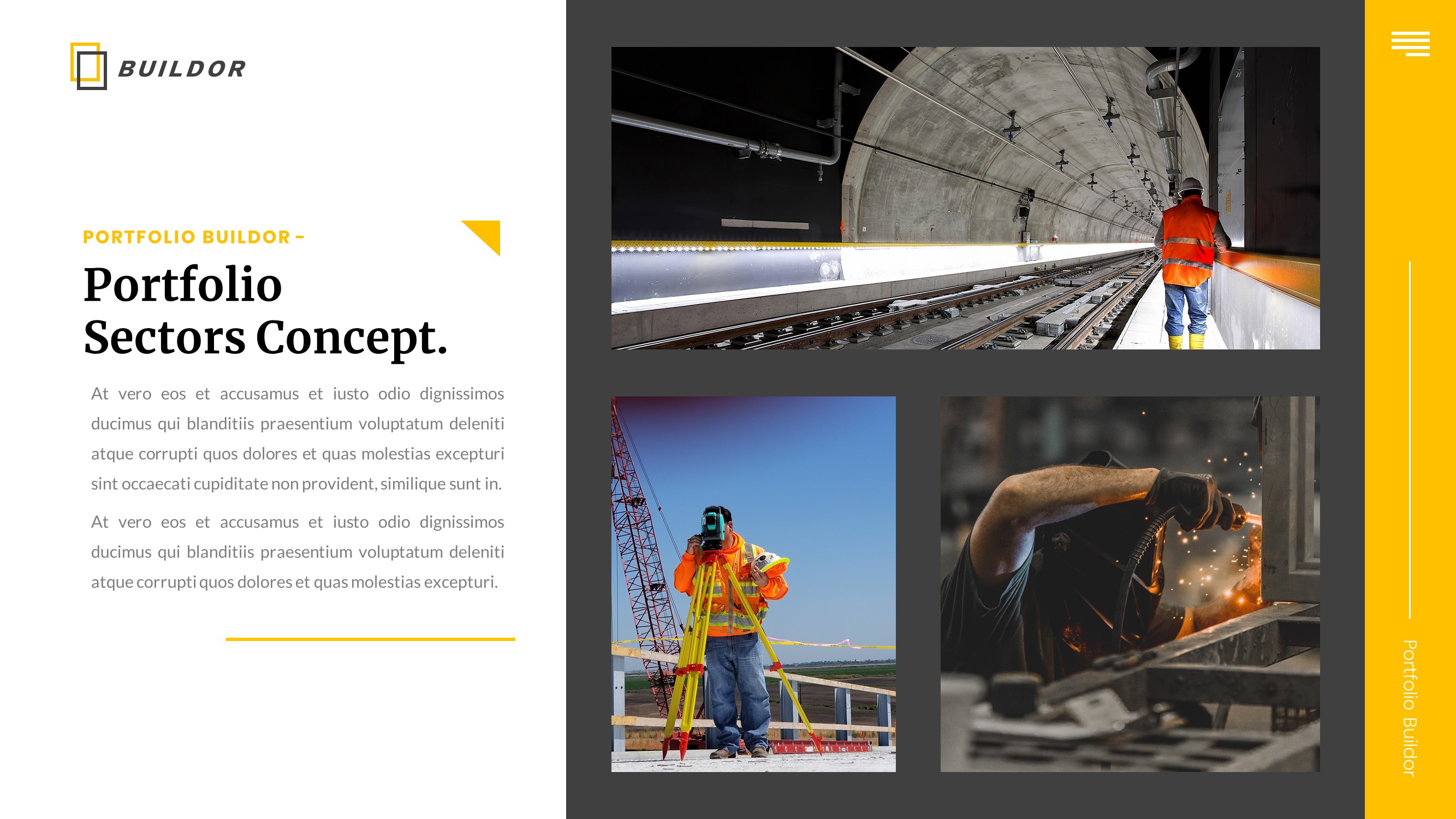 Buildor - Contruction Industrial Googleslide Template, Presentation ...