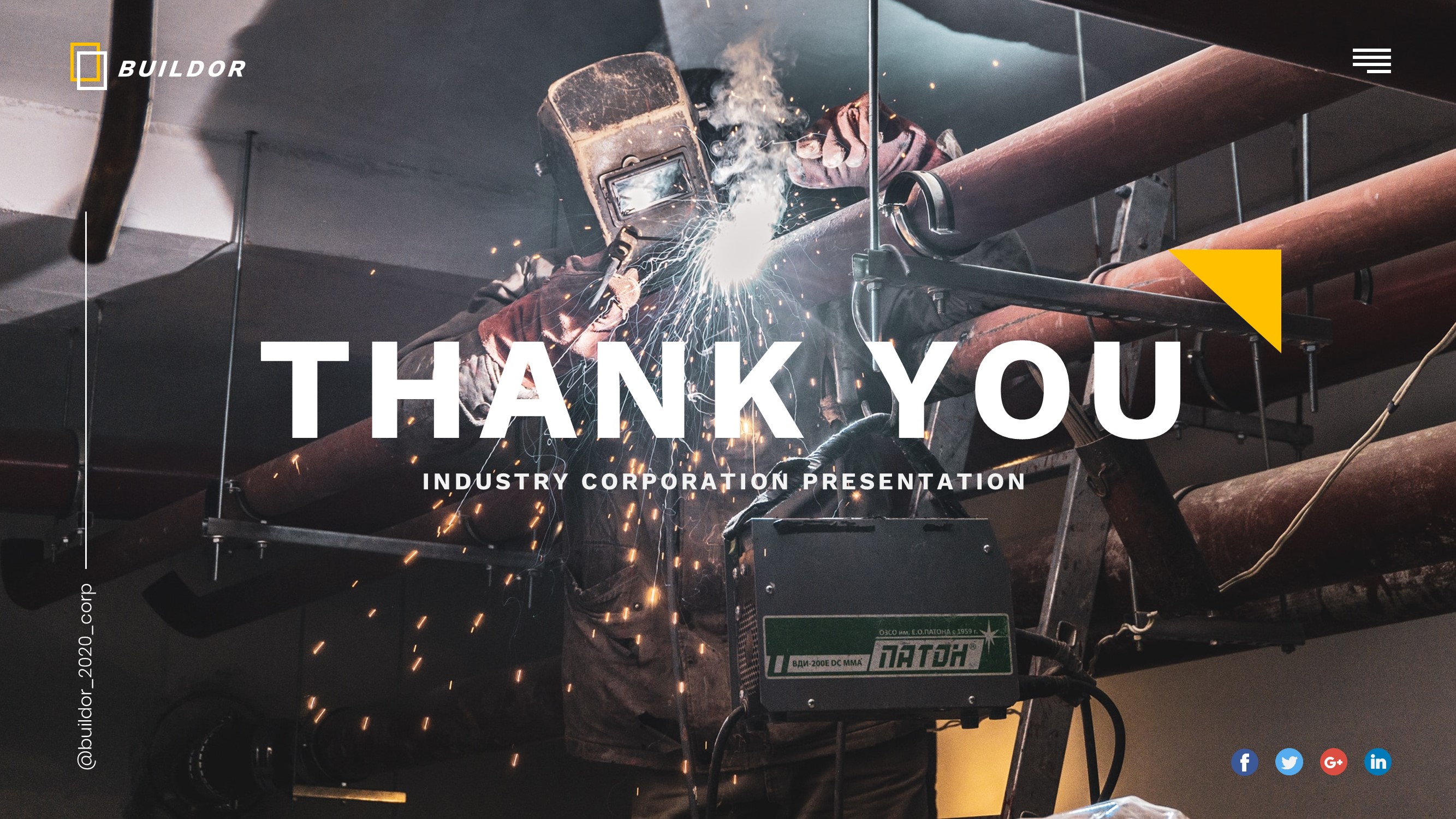Buildor - Contruction Industrial Googleslide Template, Presentation ...