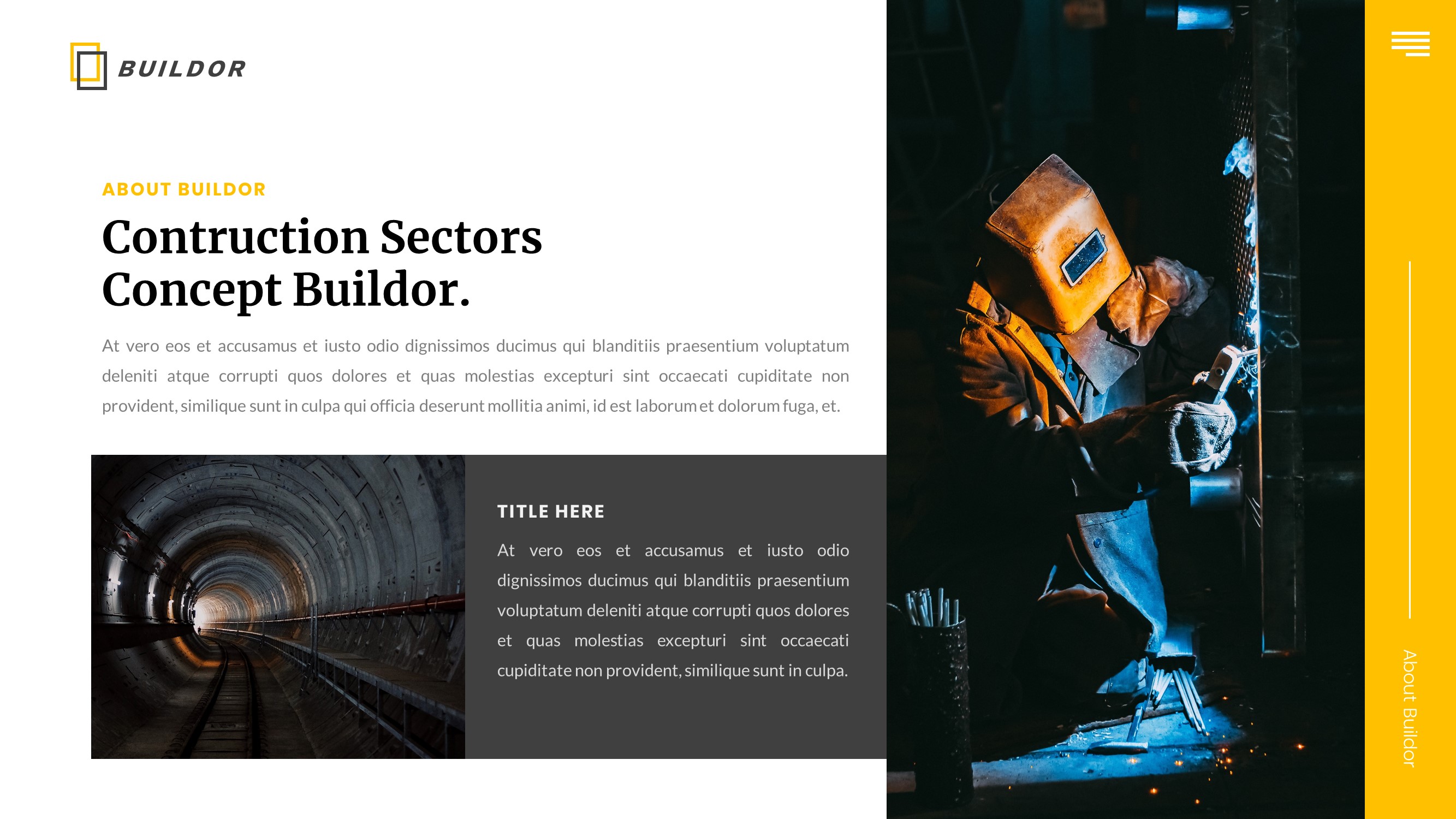 Buildor - Contruction Industrial Googleslide Template, Presentation ...