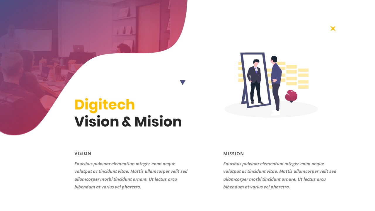 Digitech - Digital Business Google Slide Template, Presentation Templates