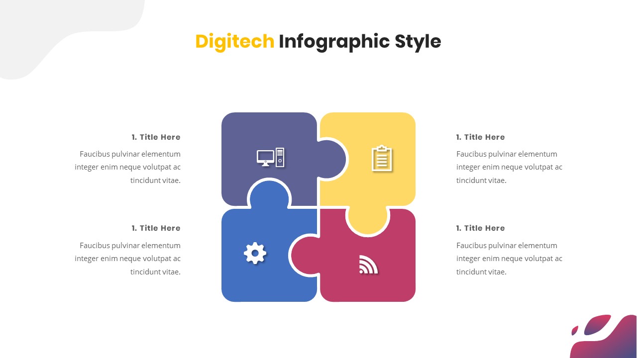 Digitech - Digital Business Google Slide Template, Presentation Templates