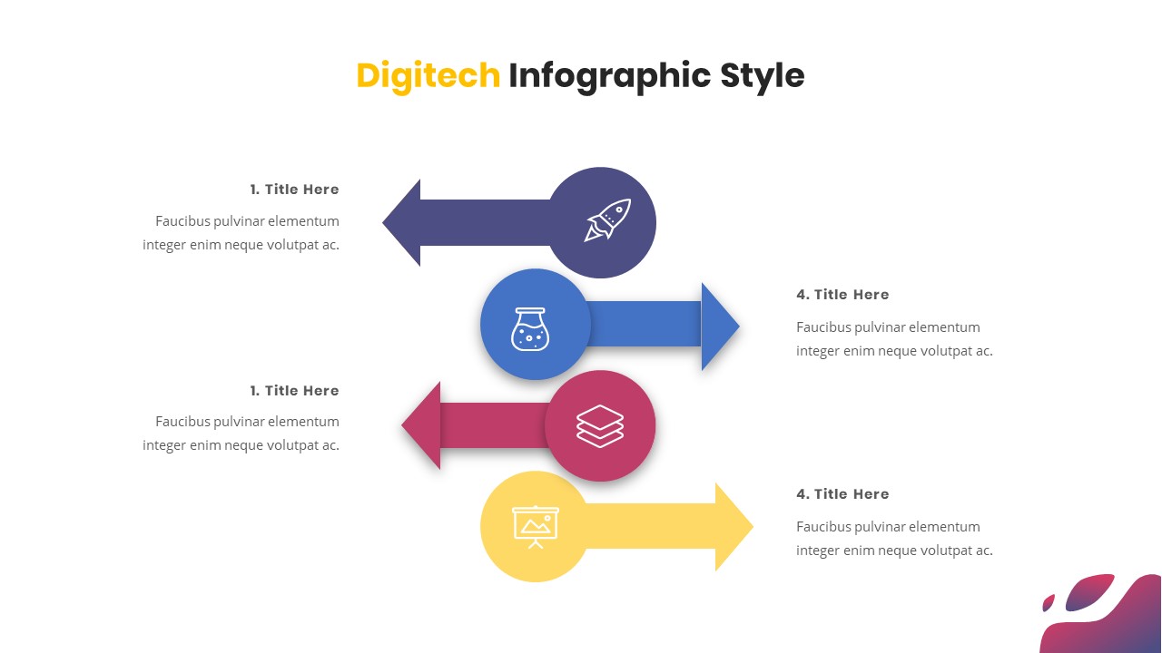 Digitech - Digital Business Google Slide Template, Presentation Templates