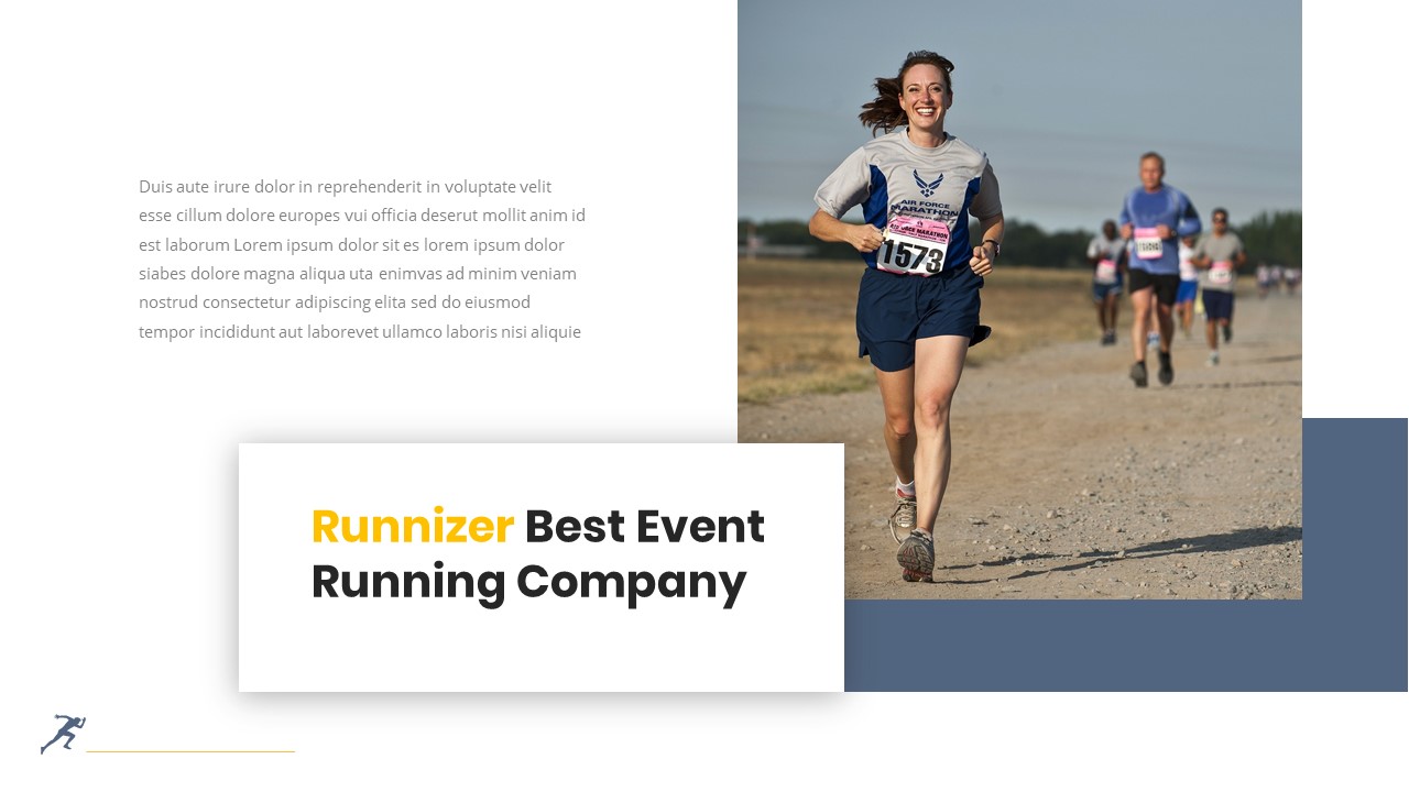 Runnizer - Running Event Powerpoint Presentation Template, Presentation ...