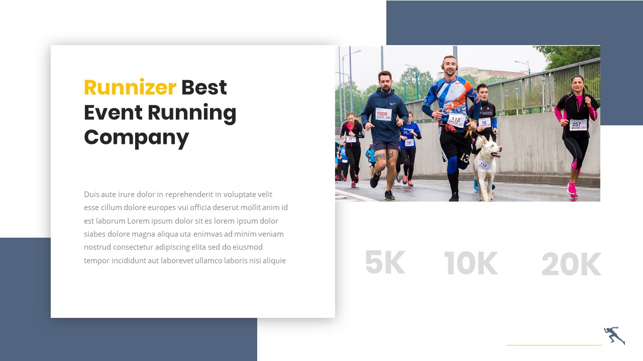 Runnizer - Running Event Powerpoint Presentation Template, Presentation ...