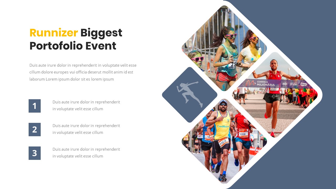 Runnizer - Running Event Powerpoint Presentation Template, Presentation ...