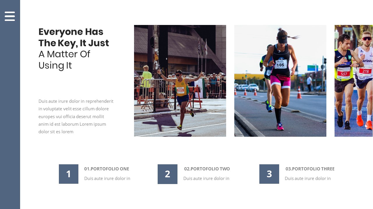 Runnizer - Running Event Powerpoint Presentation Template, Presentation ...