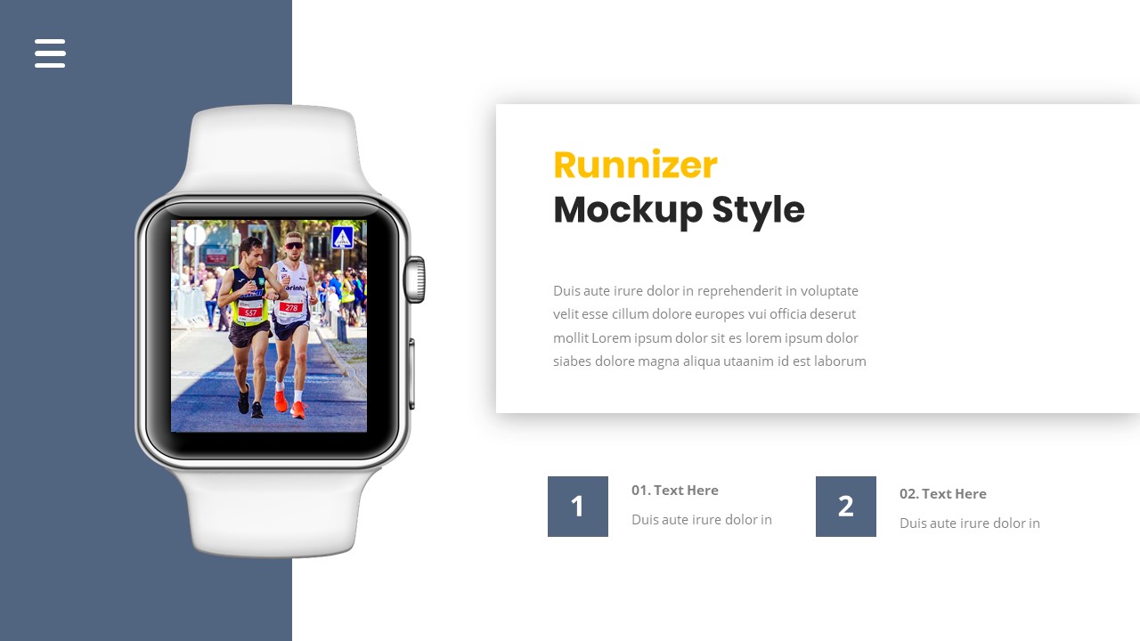 Runnizer - Running Event Powerpoint Presentation Template, Presentation ...