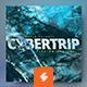 Cybertrip – Electronic Music Album Cover Template, Web Elements ...