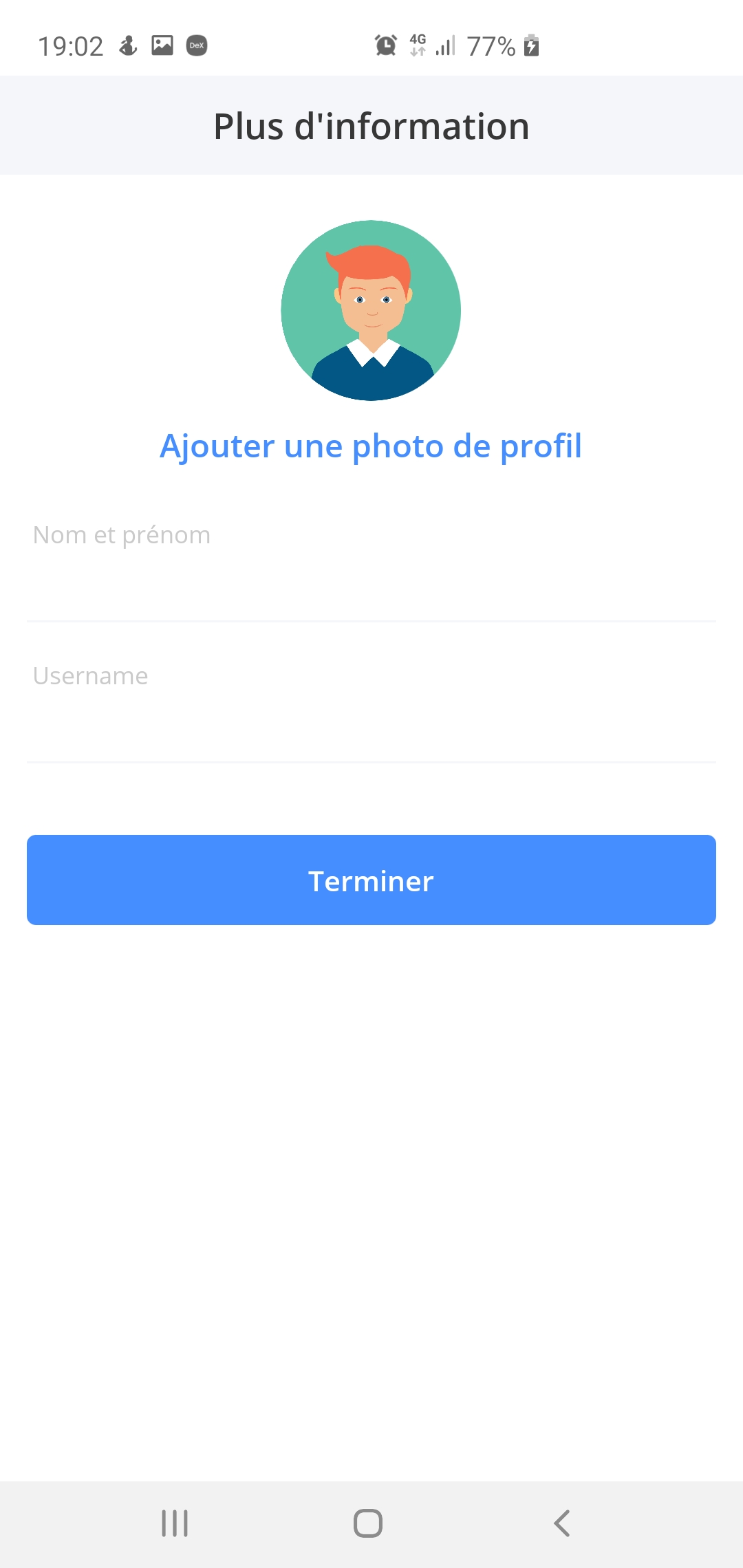 instaApp - instagram clone with stories (react native) by simonstyleur