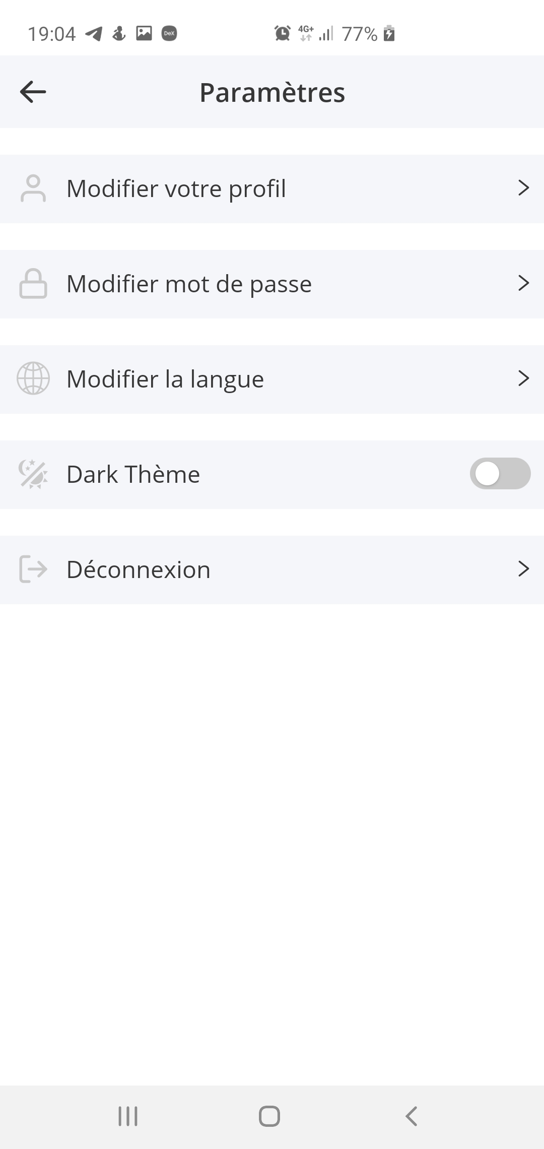 instaApp - instagram clone with stories (react native) by simonstyleur
