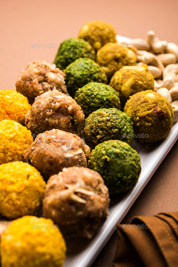Dry Fruits Ladoo Stock Photo by stockimagefactory | PhotoDune