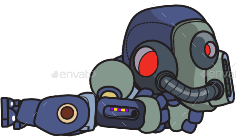 Robot Character V3 by wahyuprot | GraphicRiver