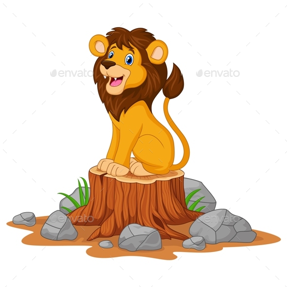 Cartoon Lion, Vectors | GraphicRiver